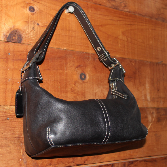 Coach | Bags | Coach Small Adjustable Leather Bag | Poshmark